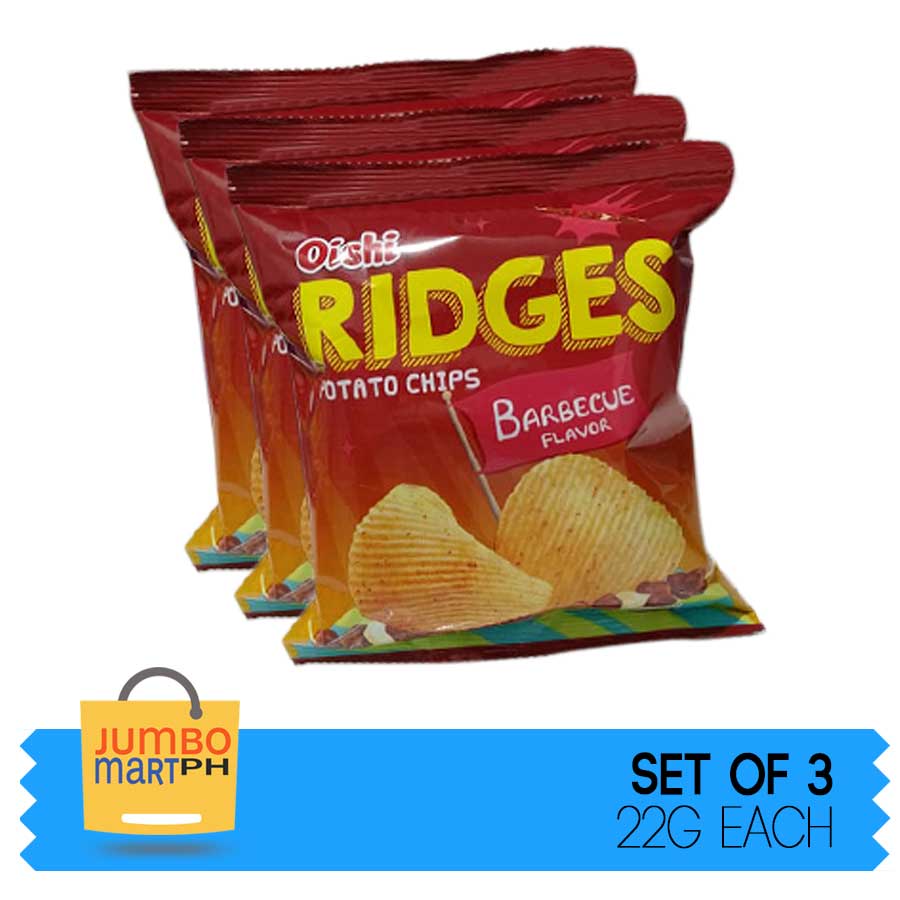 Oishi RIDGES Potato Chips Onion Garlic Flavor 60g | atelier-yuwa.ciao.jp