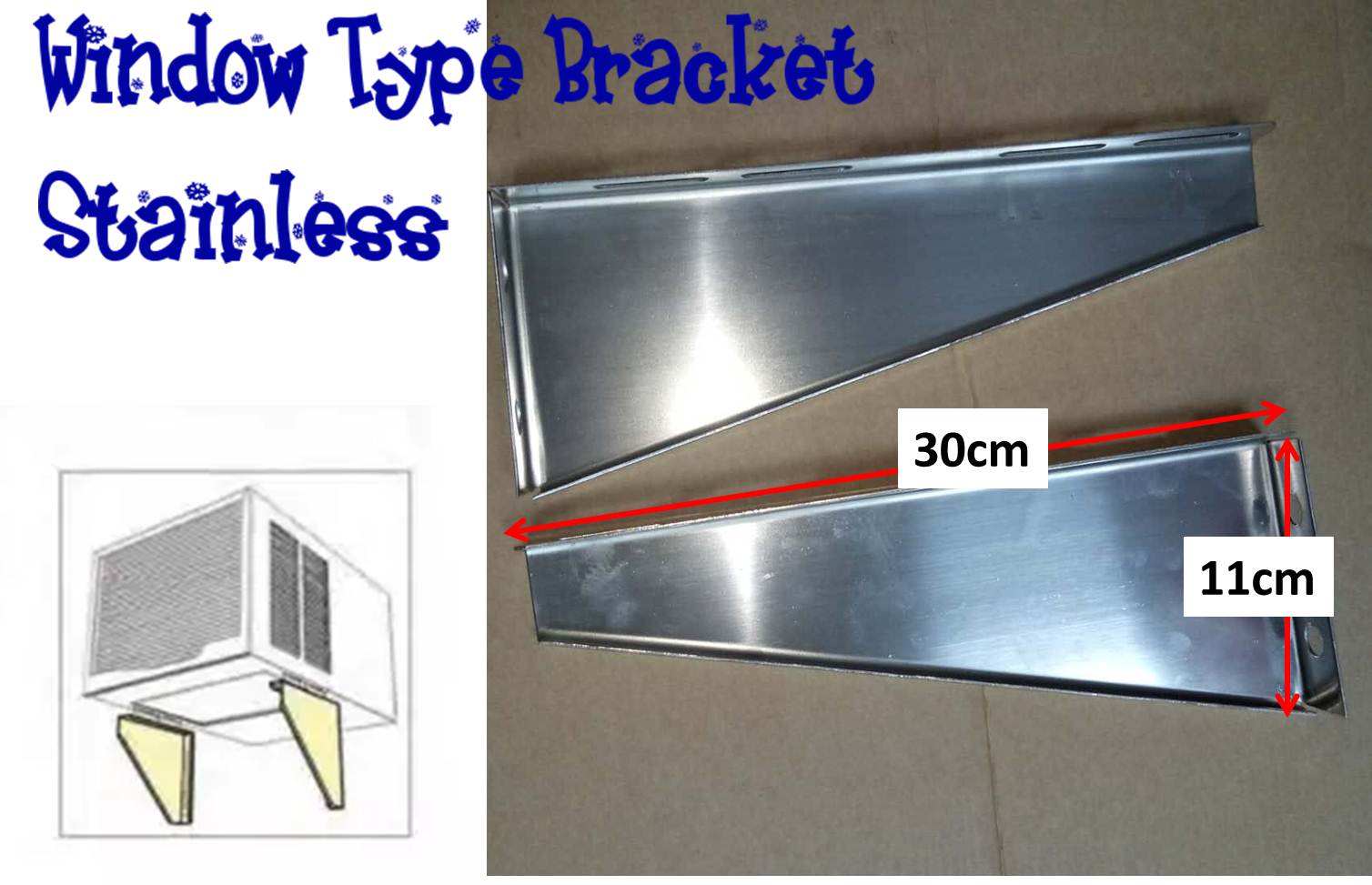 Window Type Aircon Bracket | Lazada PH