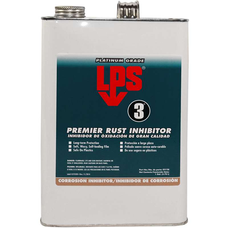 LPS 3 Premier Rust Inhibitor, 1 Gallon Premium Grade Corrosion ...