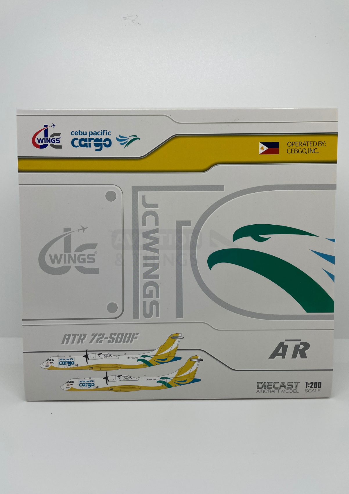 Cebu Pacific Cargo - CebGo ATR 72-500F Highly Detailed 1/200 Diecast ...
