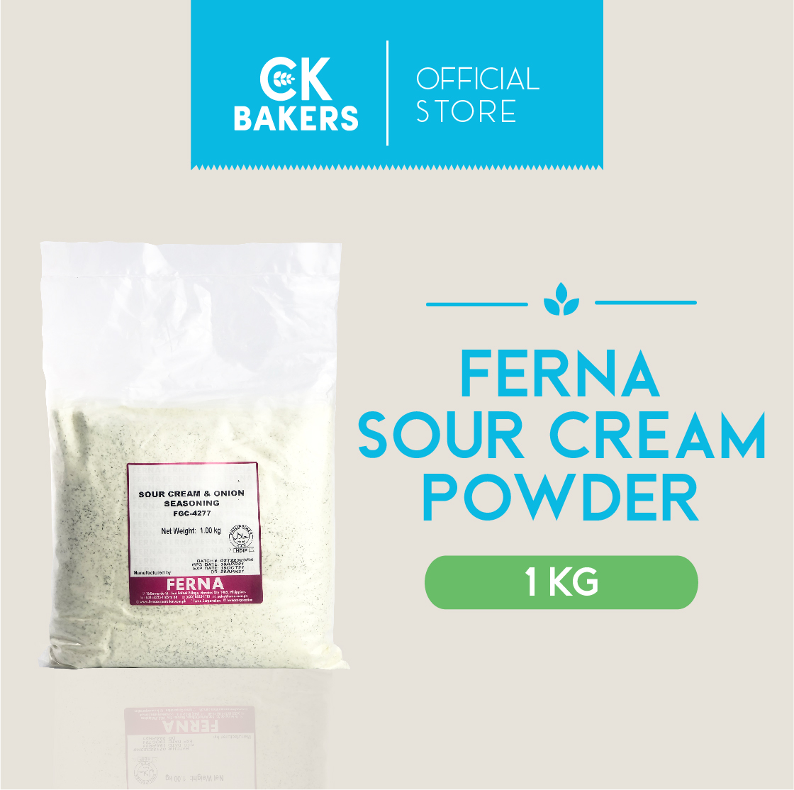 Ferna Flavoring Powder Barbecue , Cheese , Sour Cream Powder 1kg ...