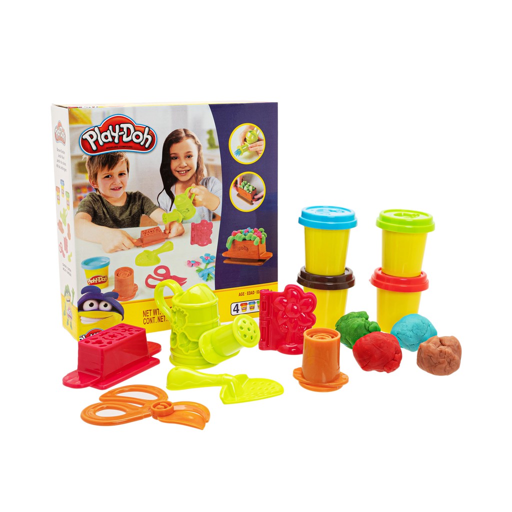 Play Doh Baby Shark Clay Set Kids Toy Children Play Dough Tanah Liat ...