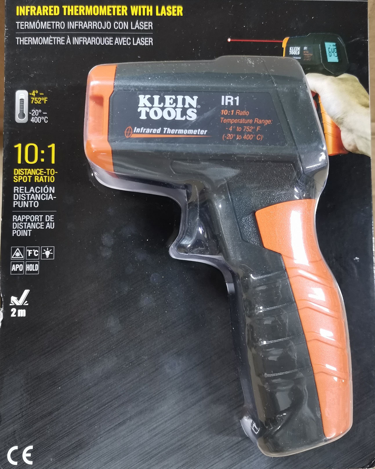 KLEIN Infrared Thermometer with Laser | Lazada PH