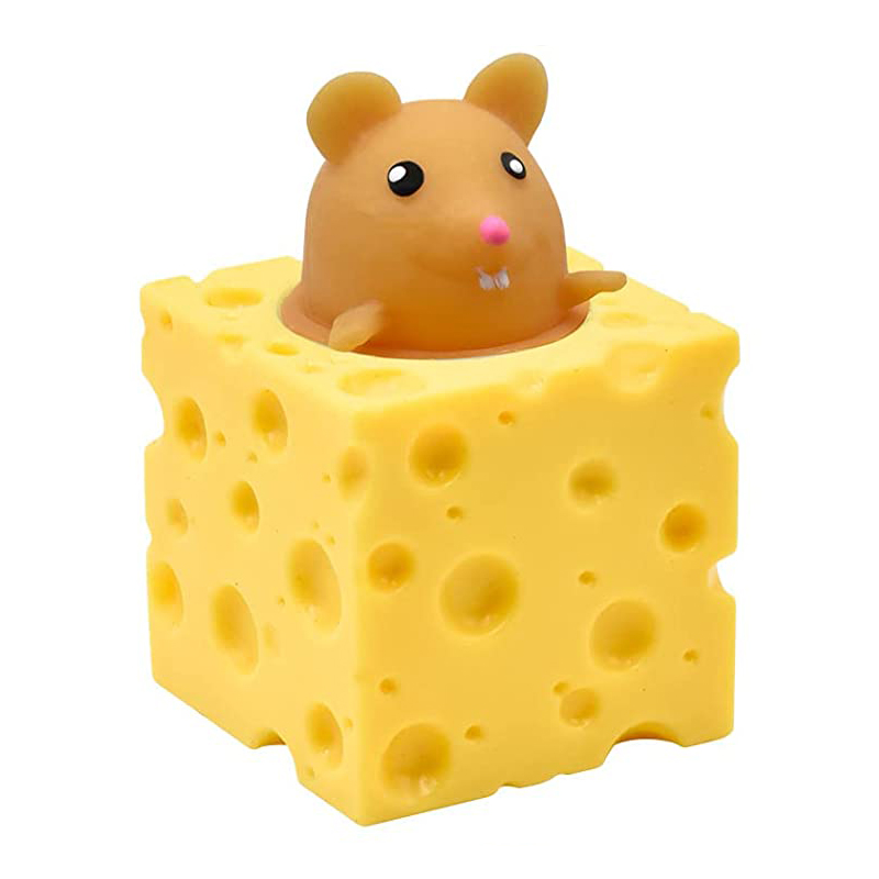 Grace Sensory Fidget Toys Squeeze Cheese Toys Decompression Cheese ...