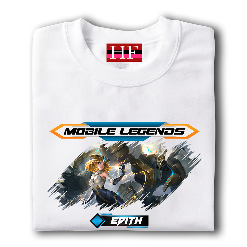 Edith T-shirt Mobile Legends tshirt for Men Women Unisex MLBB ML Tee ...