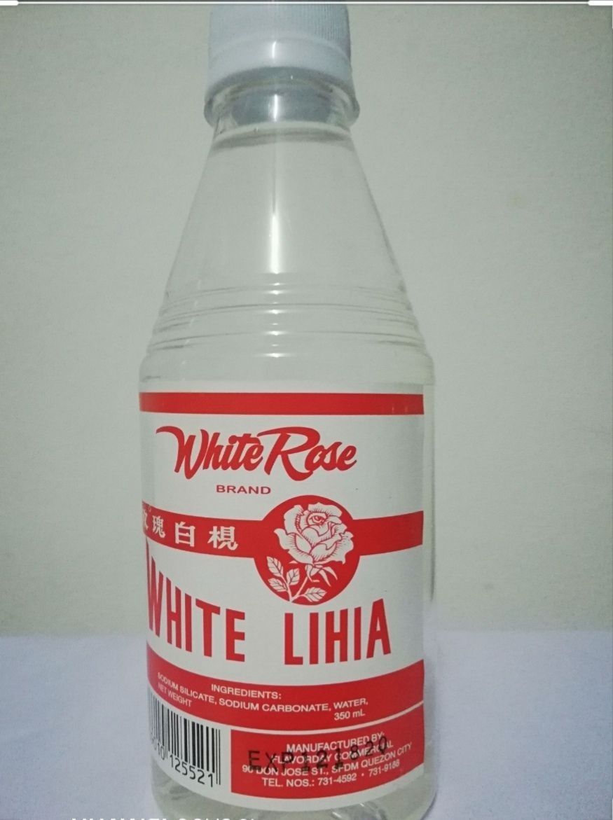 WHITE LIHIYA OR LYE WATER FOR YOUR BAKING NEEDS 350ML Lye water or ...