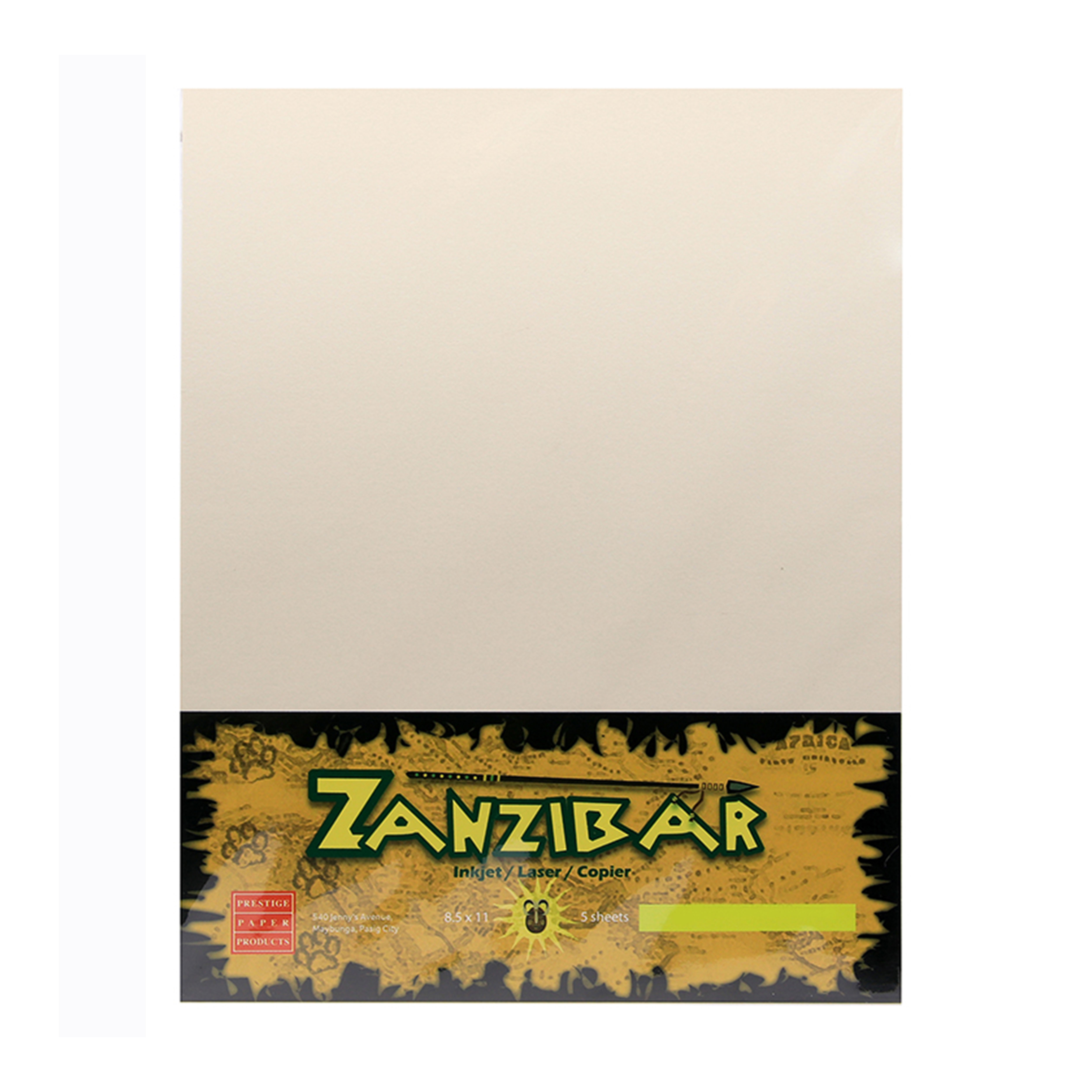 Zanzibar Specialty Paper Boards 250gsm 5sheets per pack | Lazada PH