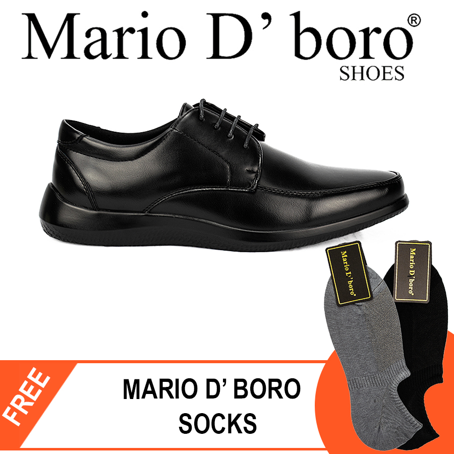 Mario D' Boro Men's Formal Shoes Mw 23067 Black | Lazada PH