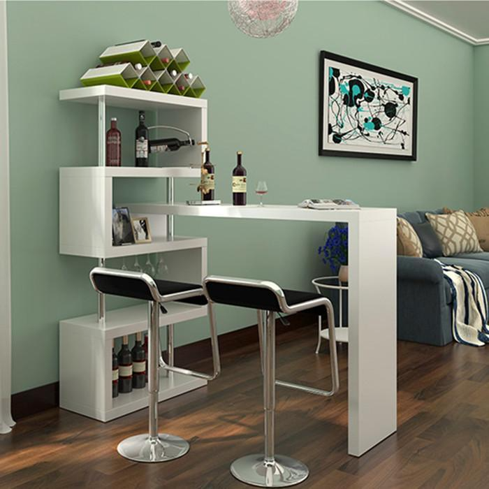 Bar table Rotating 360 Swivel Bar Counter Table coffee table Drinking ...