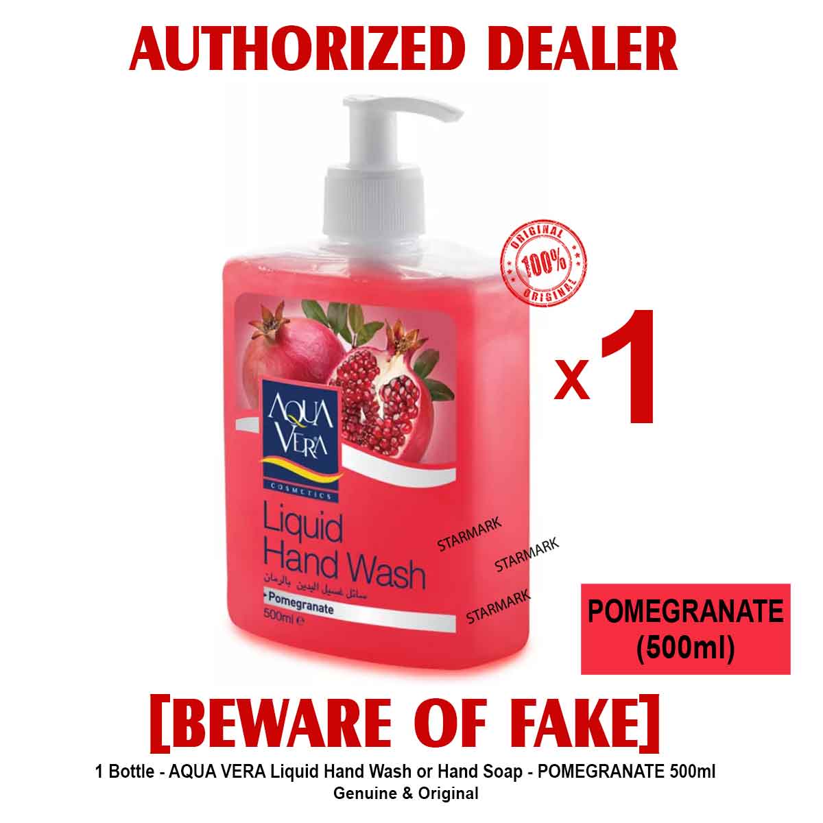 AQUA VERA Liquid Hand Soap Soaps 500ml Aqua Vera Hand Wash Aqua Vera ...