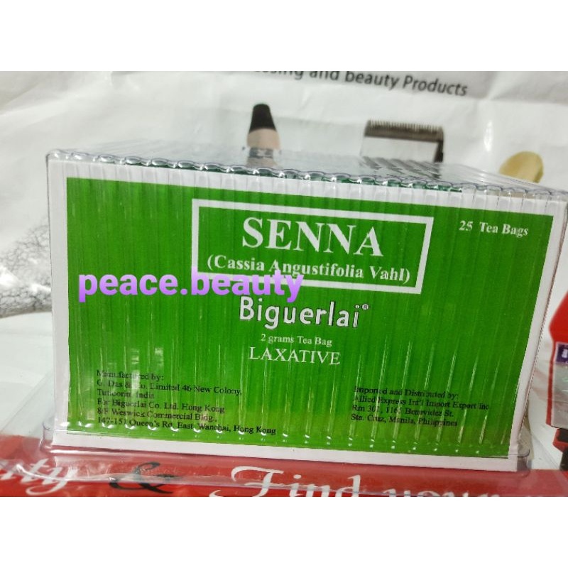 Senna biguerlai tea 25's | Lazada PH