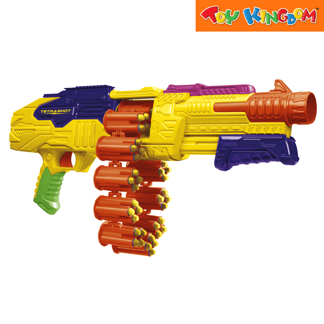 Buzz Bee Air Warriors Tetrashot Blaster | Lazada PH