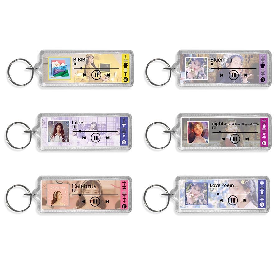 IU Spotify Acrylic Keychains | Lazada PH