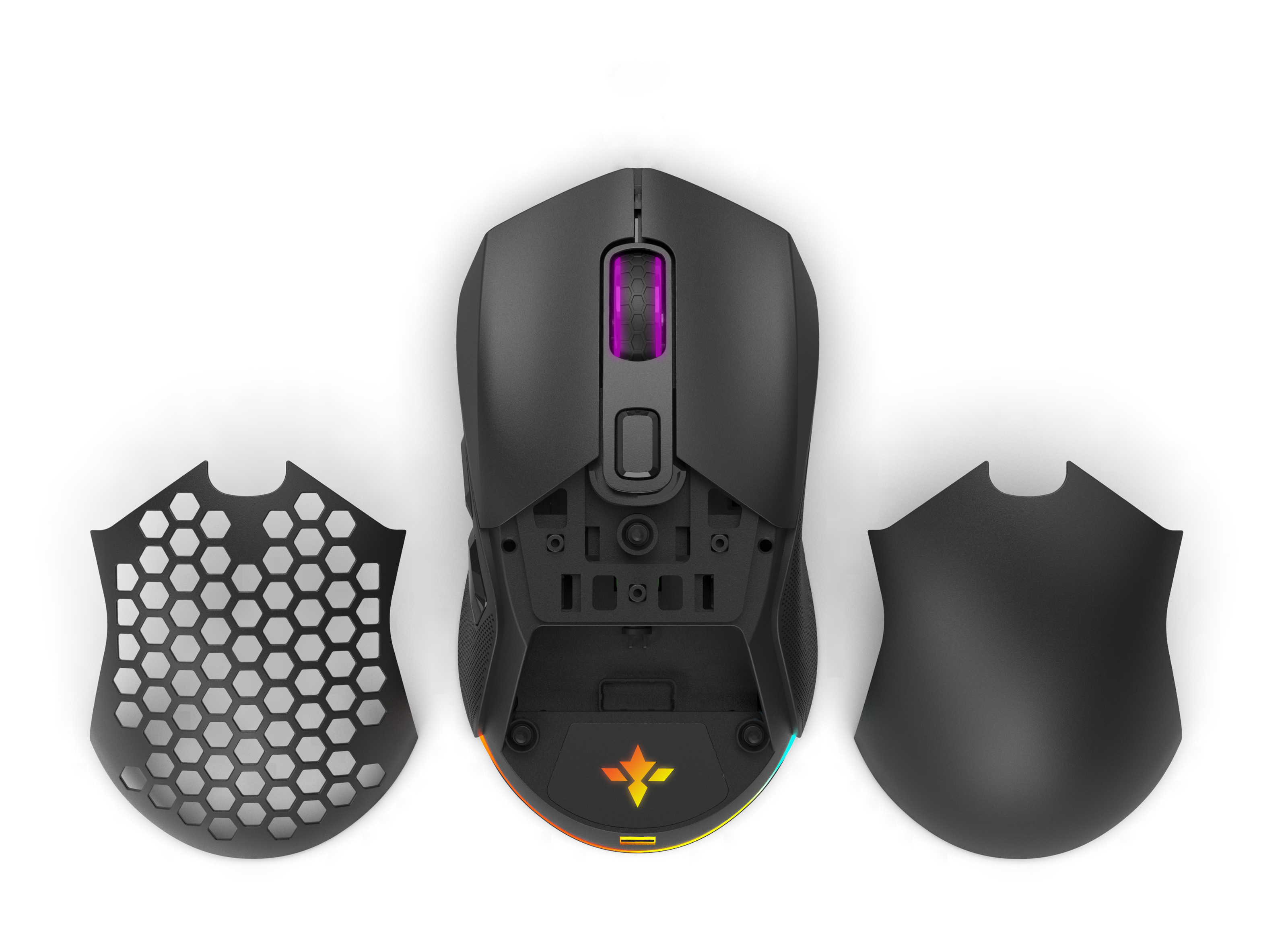 GARUDA HAWK 1 WIRELESS SWAPPABLE SHELL RECHARGABLE LIGHTWEIGHT GAMING ...