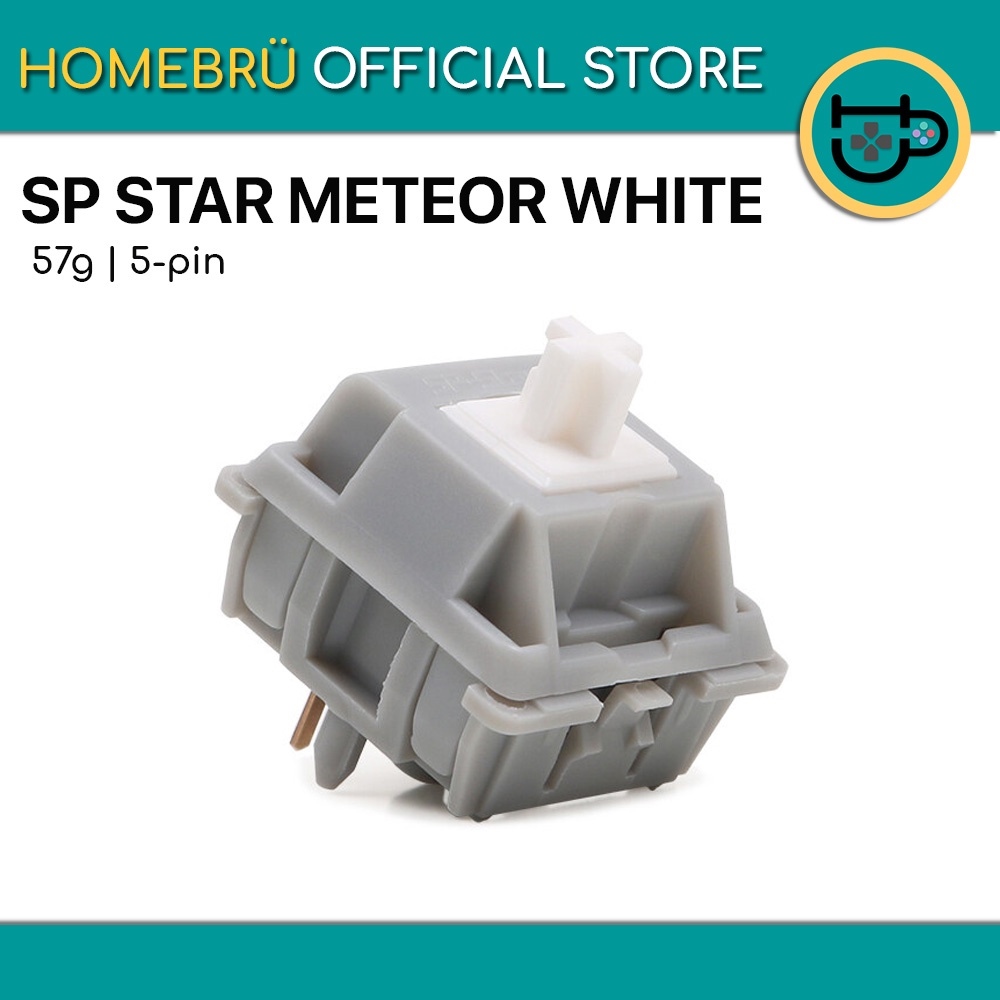 SP-Star Meteor White Linear Mechanical Keyboard Switches | Lazada PH