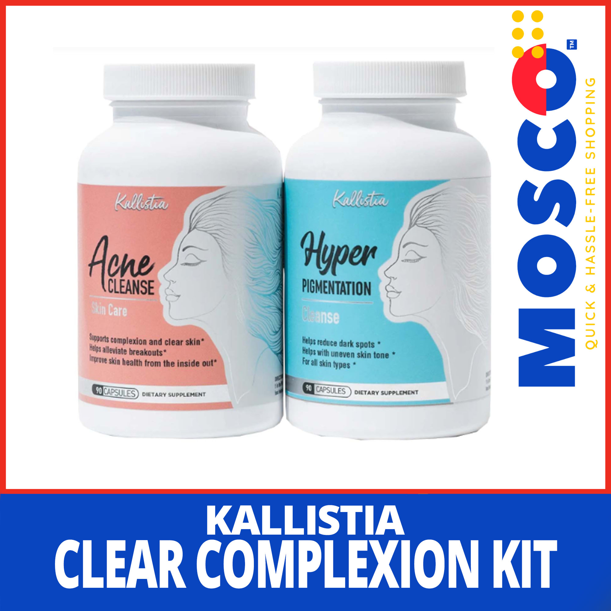 KALLISTIA Clear Complexion Kit (180 Capsules) | Lazada PH