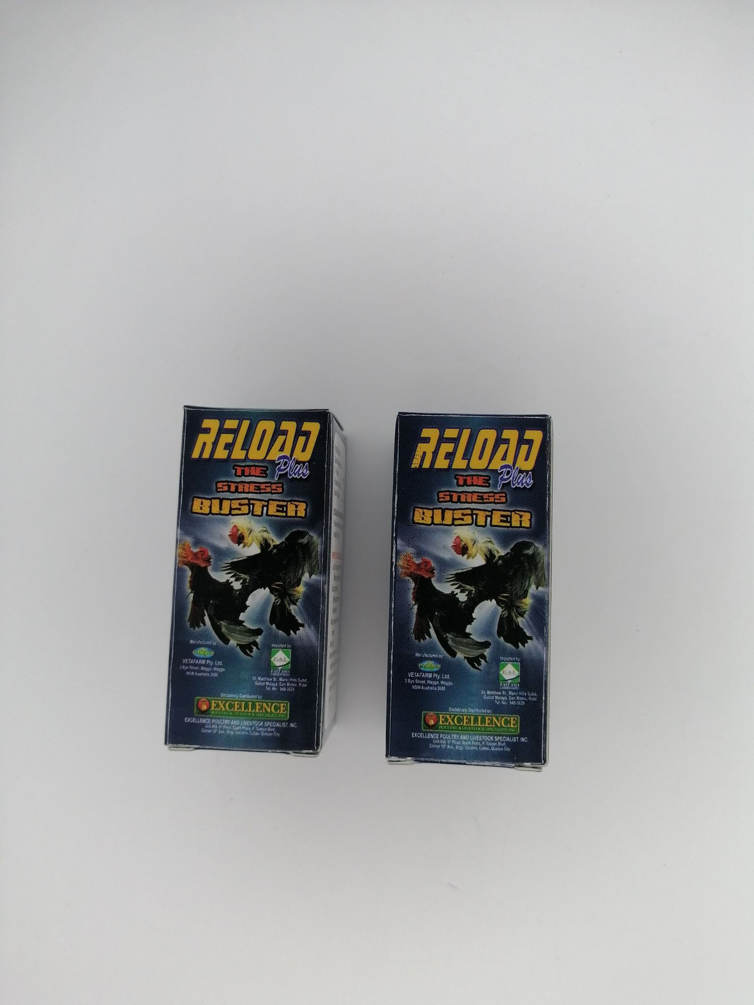 [Vetklix] 2 box (5ml per box) RELOAD PLUS THE STRESS BUSTER Energy ...