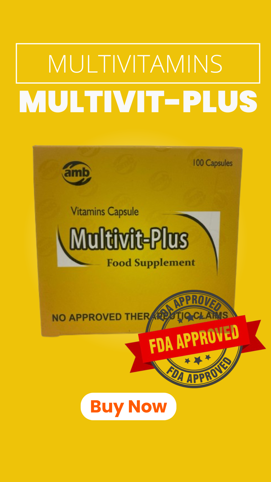 MULTIVIT-PLUS Multivitamins Food Supplement 100 Capsule Healthcare | Lazada PH