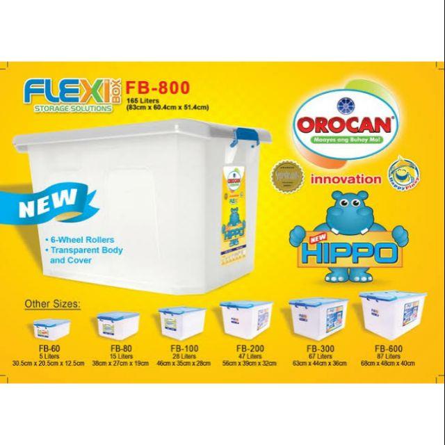 【COD】 Orocan storage box Flexi boxes(lalamovemetromanila) | Lazada PH