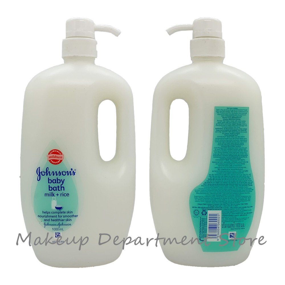 Johnson's Baby Milk Bath Milk+rice Bath 1000ml | Lazada PH