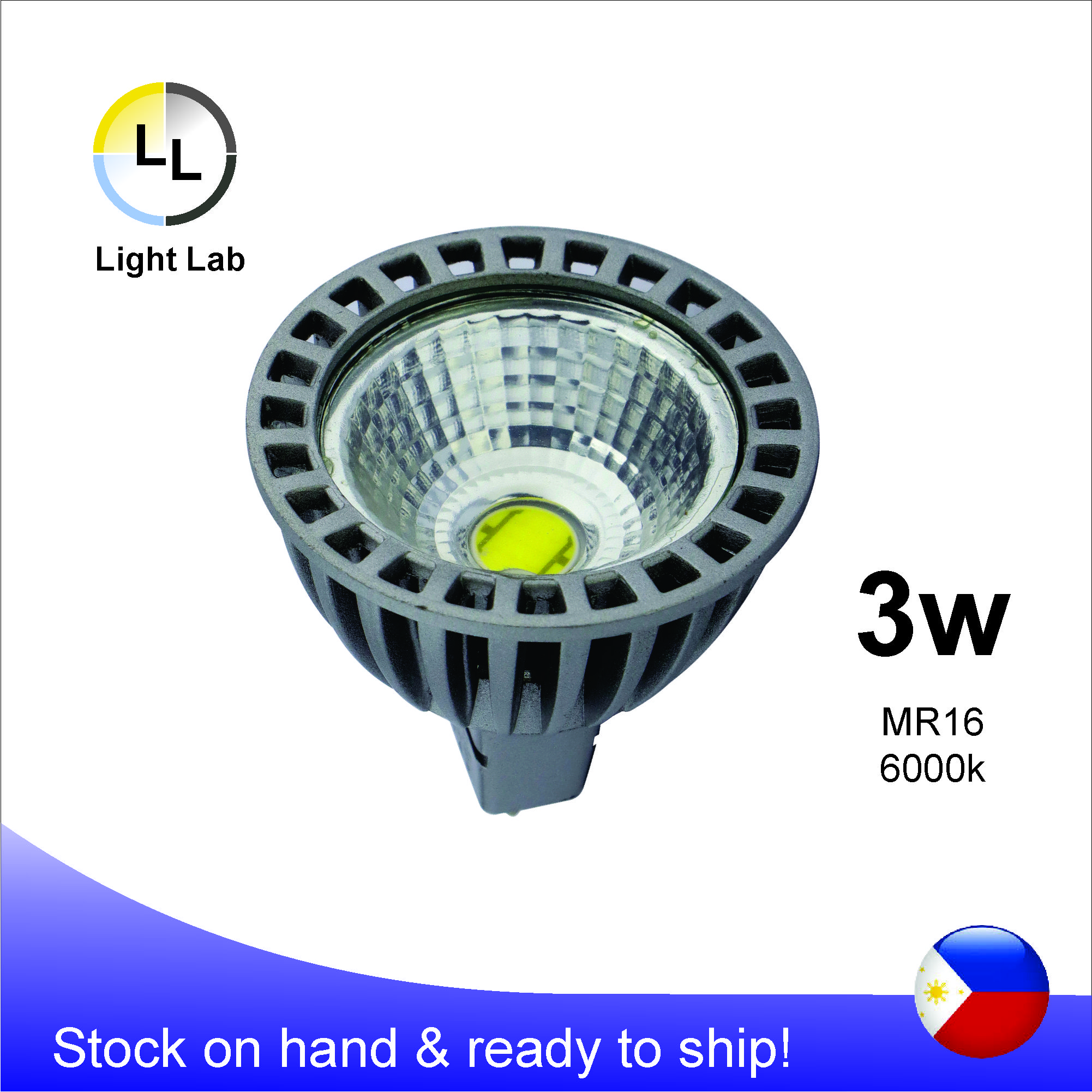 CROMPTON LED COB 12V 3Watt 6000k Daylight 85% energy saving | Lazada PH