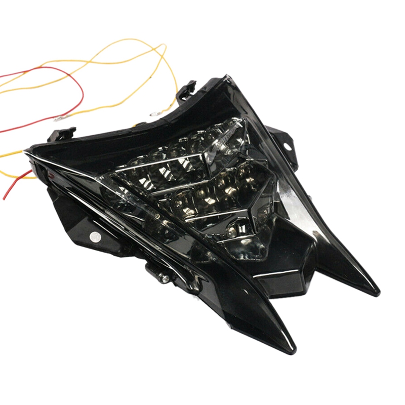 Motorcycle Sequential LED Tail Lights Brake Rear Turn Signals ...