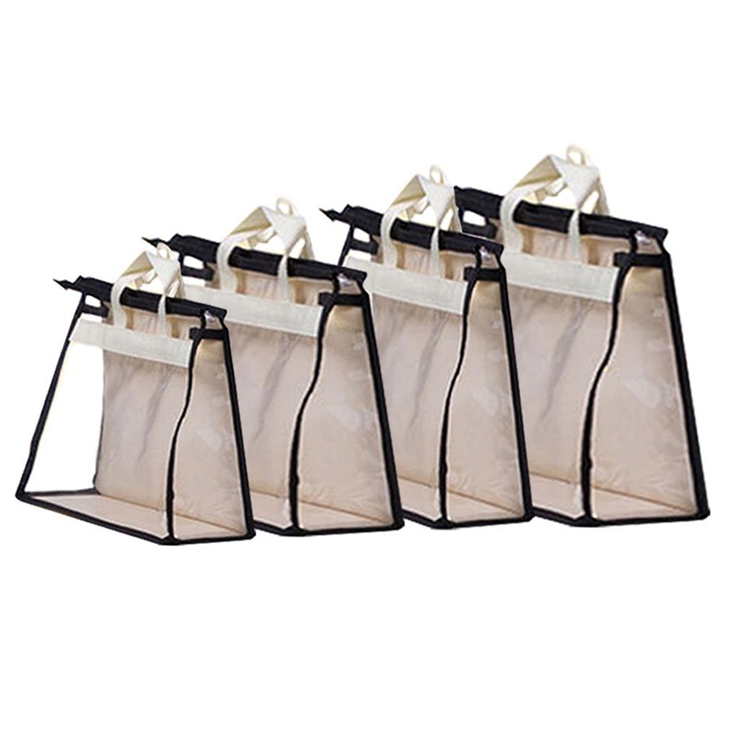 Breathable Clear Women Purse Handbag Dust Cover Storage Bag for Dust ...