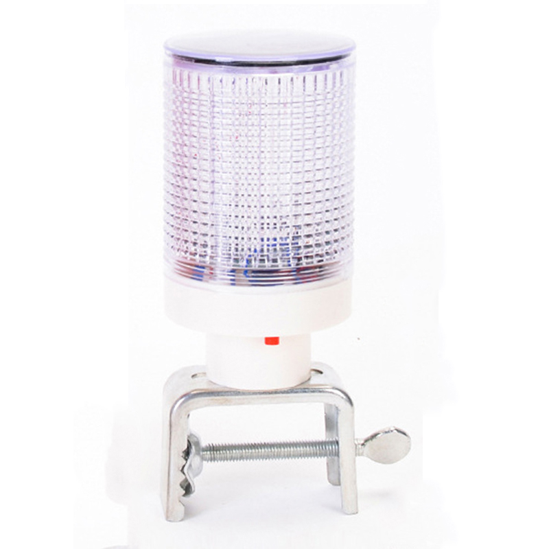 LED Solar Strobe Warning Light for Construction Traffic Dock Marine ...
