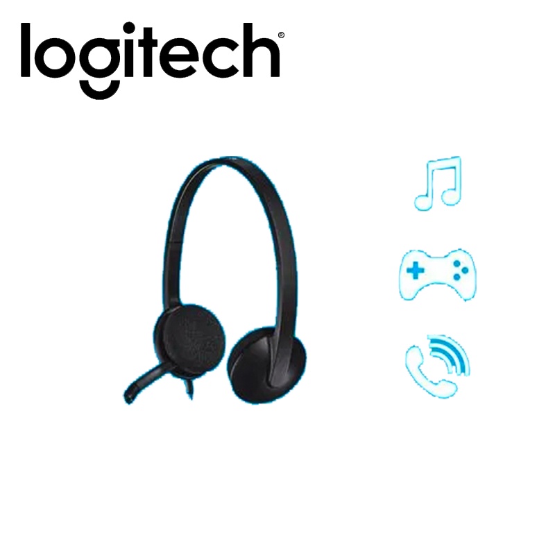 wireless bluetooth connection Logitech H340 Wired Headset, Stereo ...