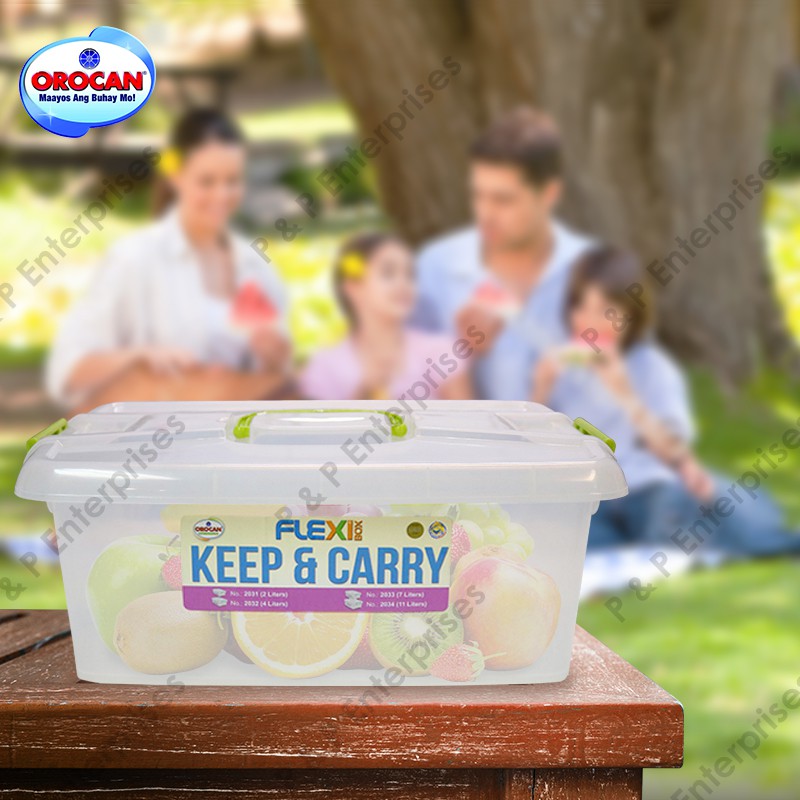 Orocan Keep and Carry Storage Box 7 Liter Capacity 2033 | Lazada PH