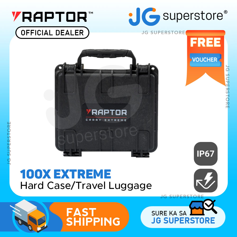 Raptor 100X Extreme Series Hard Case and Travel Luggage with IP67 Water ...