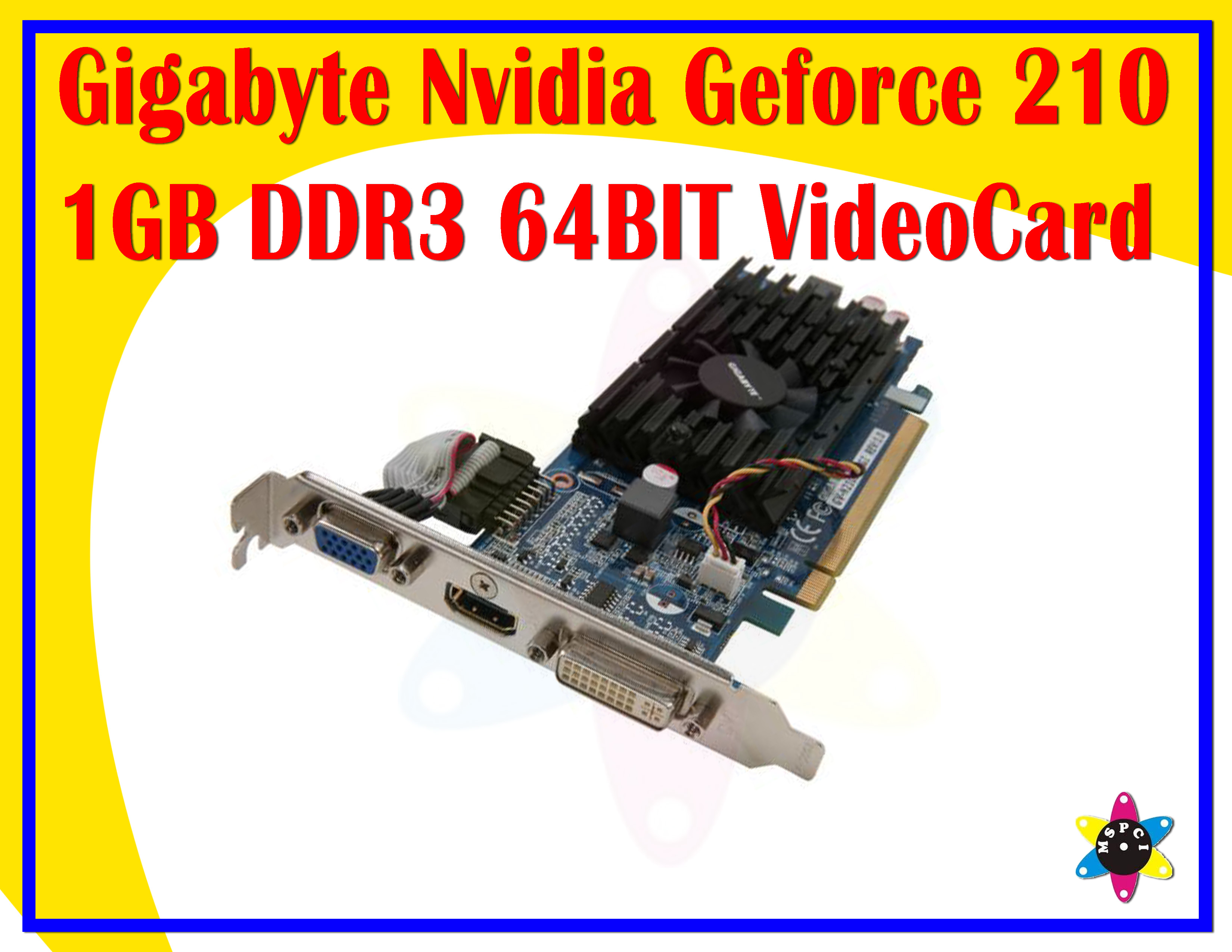 Gigabyte Nvidia Geforce 210 1GB DDR3 64BIT Graphics Card (Used) | Lazada PH