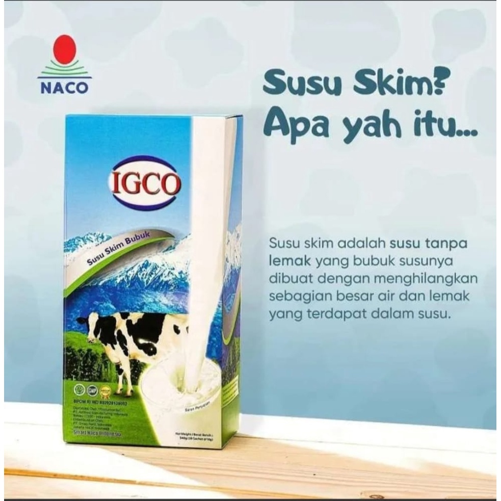 The new 2022 ☌☌Igco Milk PER BOX Milk SKIM COLOSTRUM ORIGINAL IGCO ...