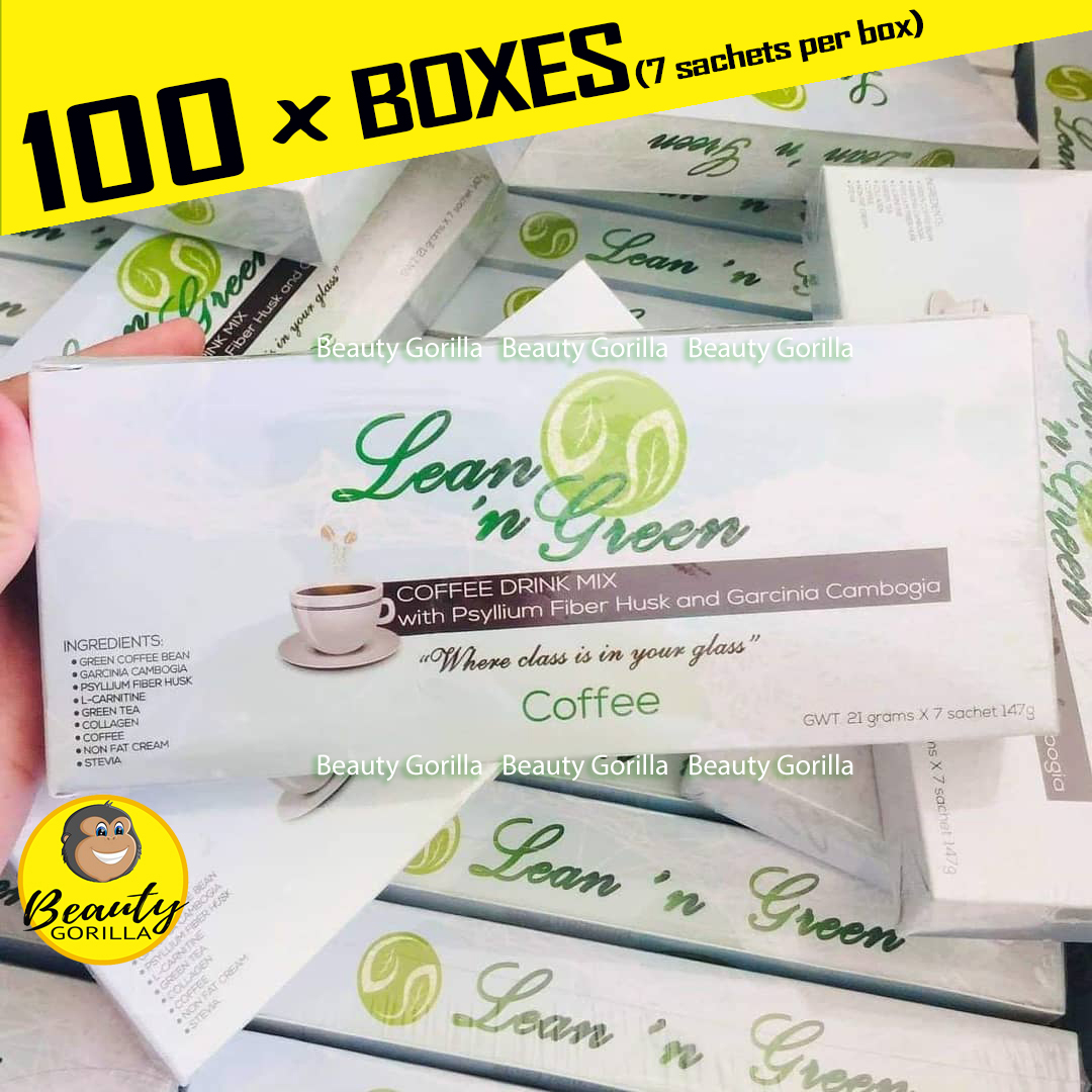 Lean N Green Coffee (BUNDLE OF 100) -- proven and effective with green ...