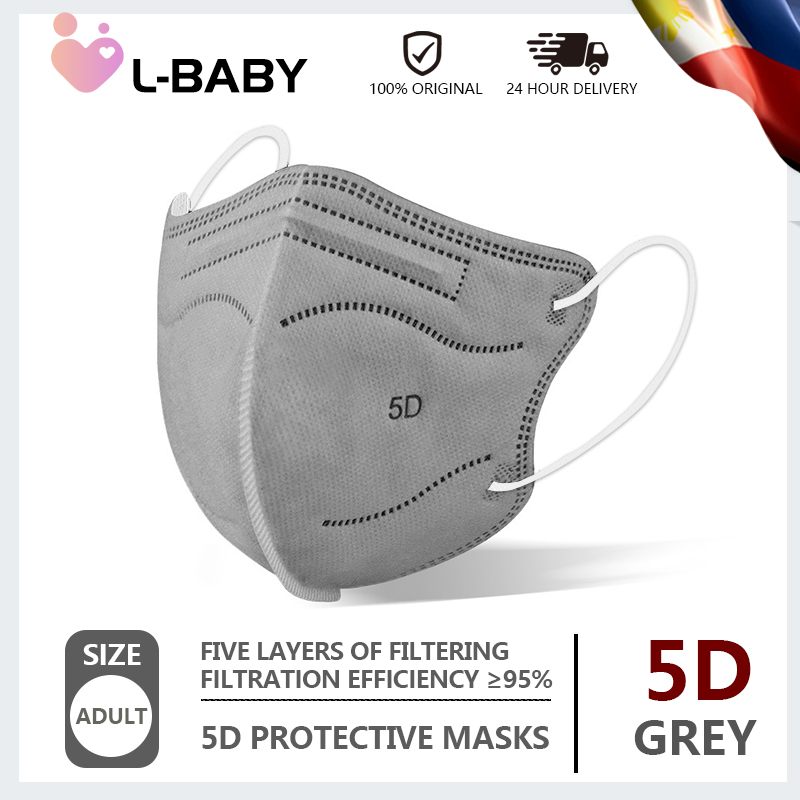 [Free Shipping]5D Mask Facemask KN95 50PCS Original Disposable Face ...