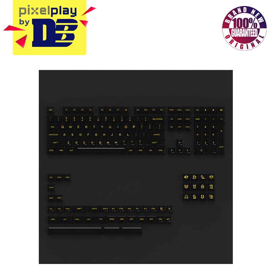 Akko Clear Black V2 Transparent Keycaps Set ASA 155 KEYS | Lazada PH