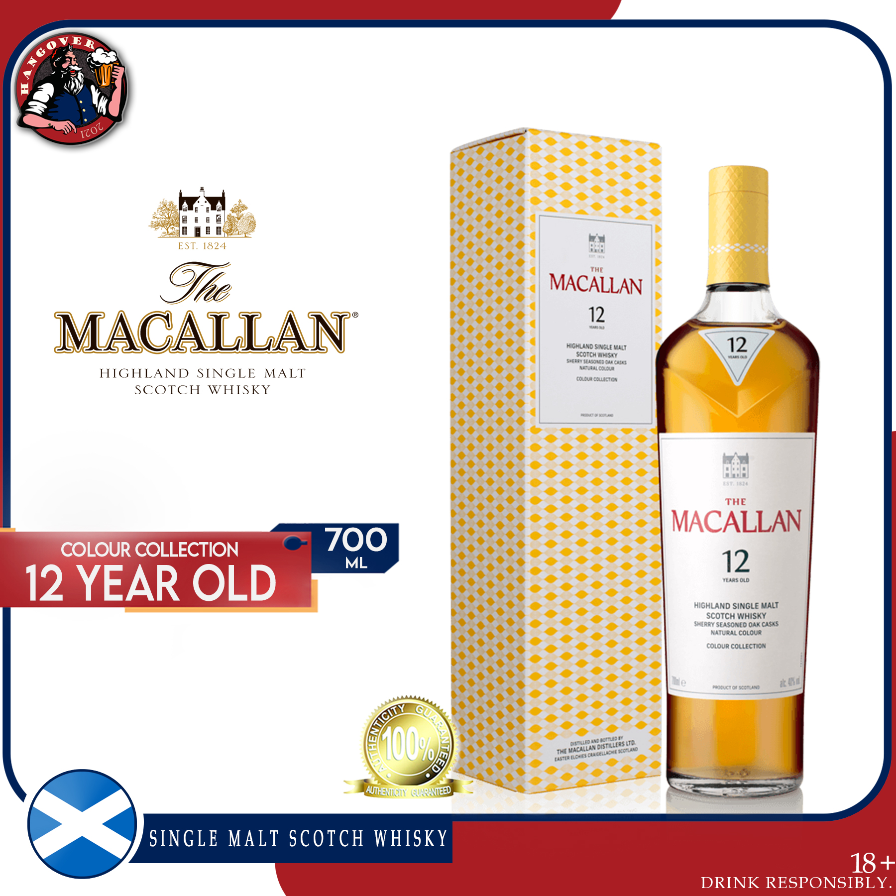 The Macallan Colour Collection 12 Years Old 700ml | Lazada PH
