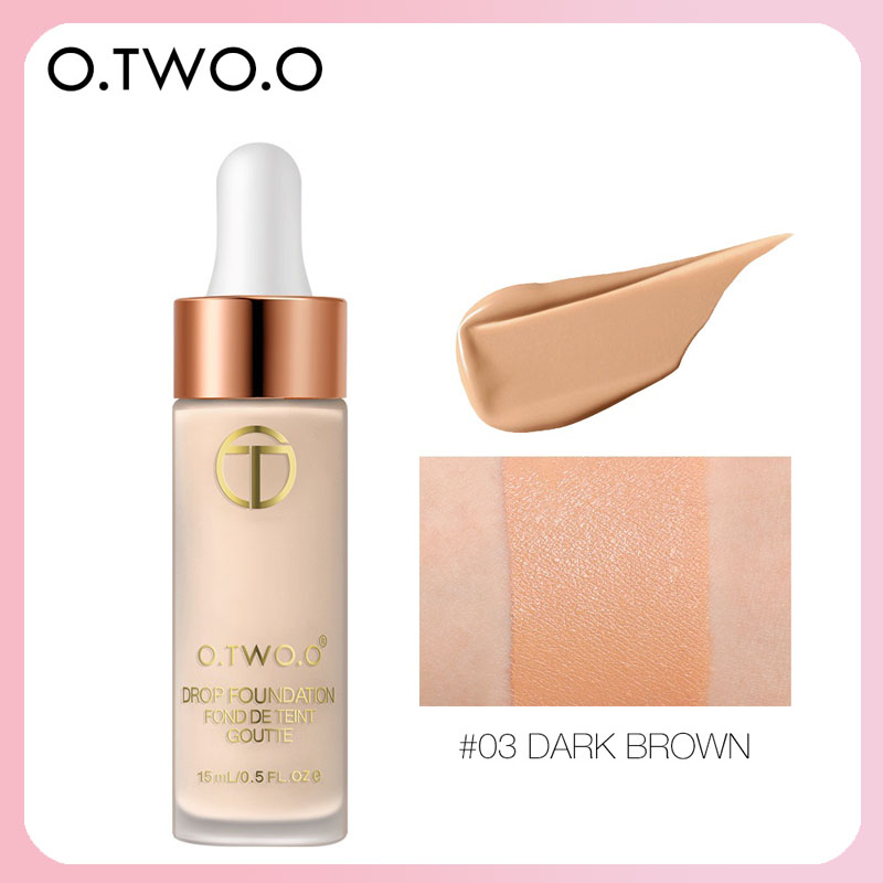 O.TWO.O Liquid Foundation Cream Matte Natural Concealer Poreless ...