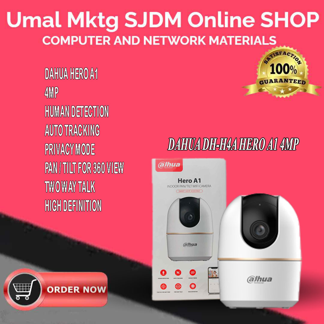 DAHUA HERO A1 4MP 360° Monitoring CAMERA Without Blind Spots: Smart ...