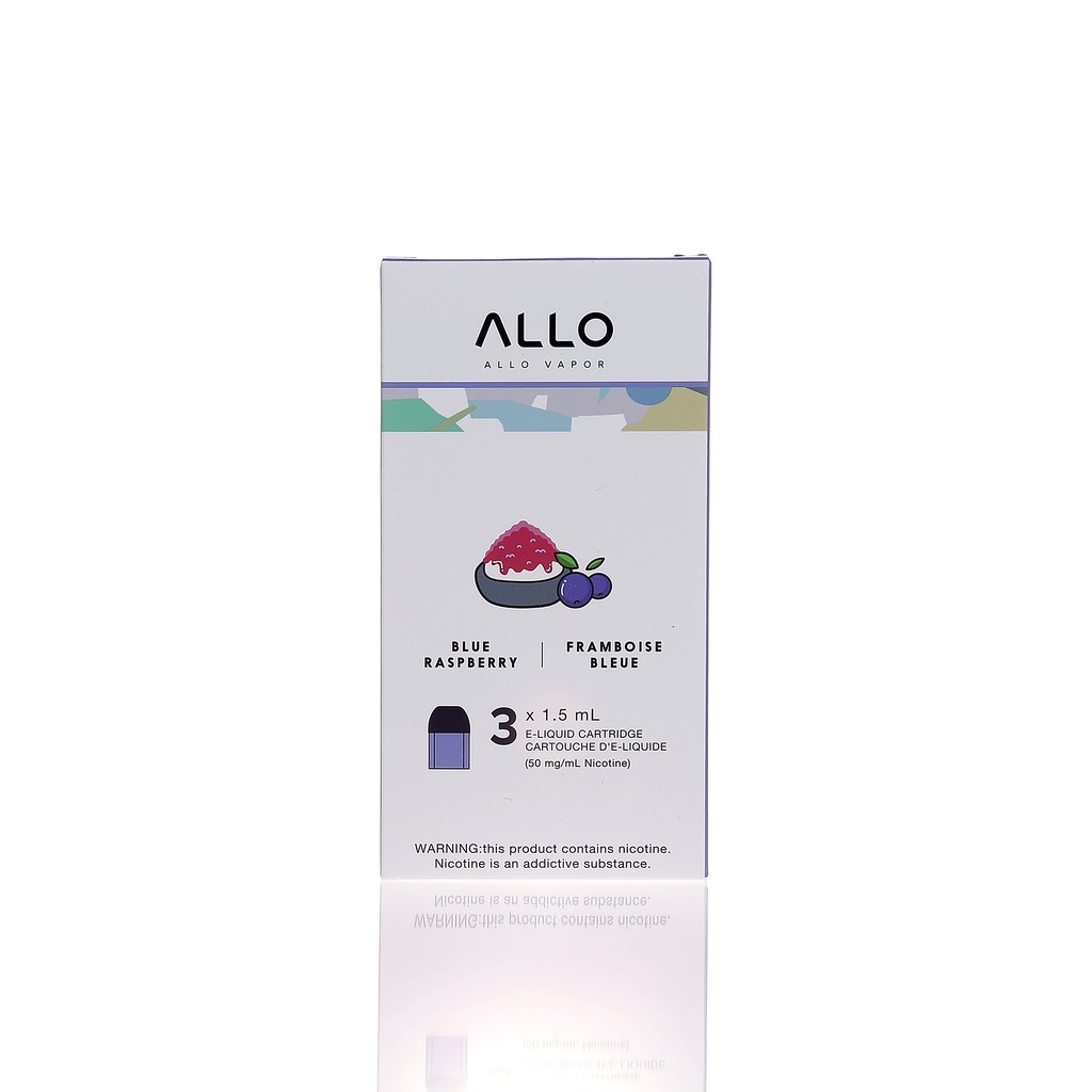 Allo Pods Pack of 3 Legit Prefilled Vape Juice Pods All Flavors Mint ...