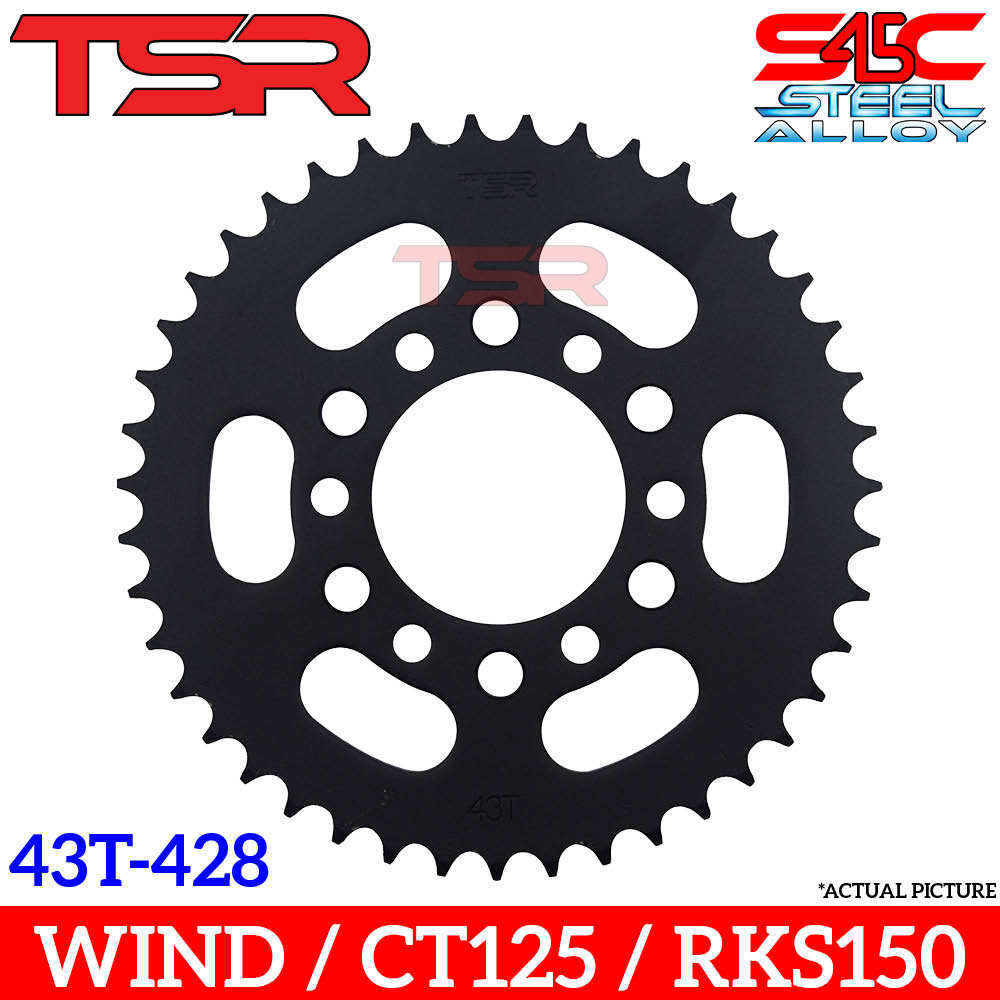 WIND 125/CT125/RKS150 152/EURO/CAFE RACER 152 REAR SPROCKET TSR | Lazada PH