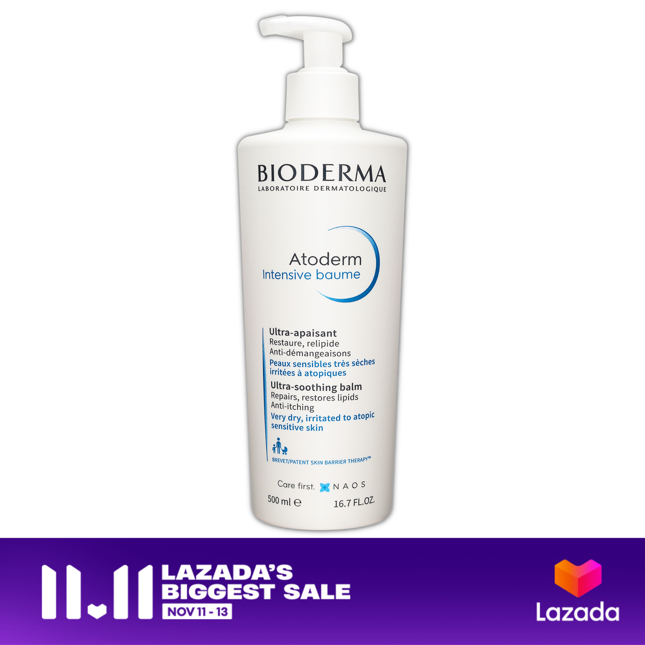 Bioderma Atoderm Intensive Baume Ultra-Soothing Balm 500ml Skincare ...