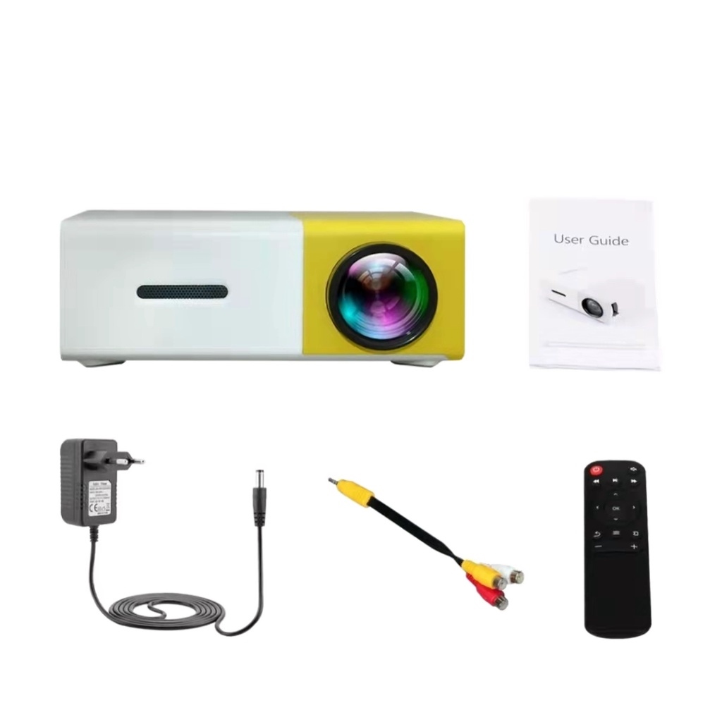 ODSCN YG-300 600 Lumens Mini Portable Projector | Lazada PH