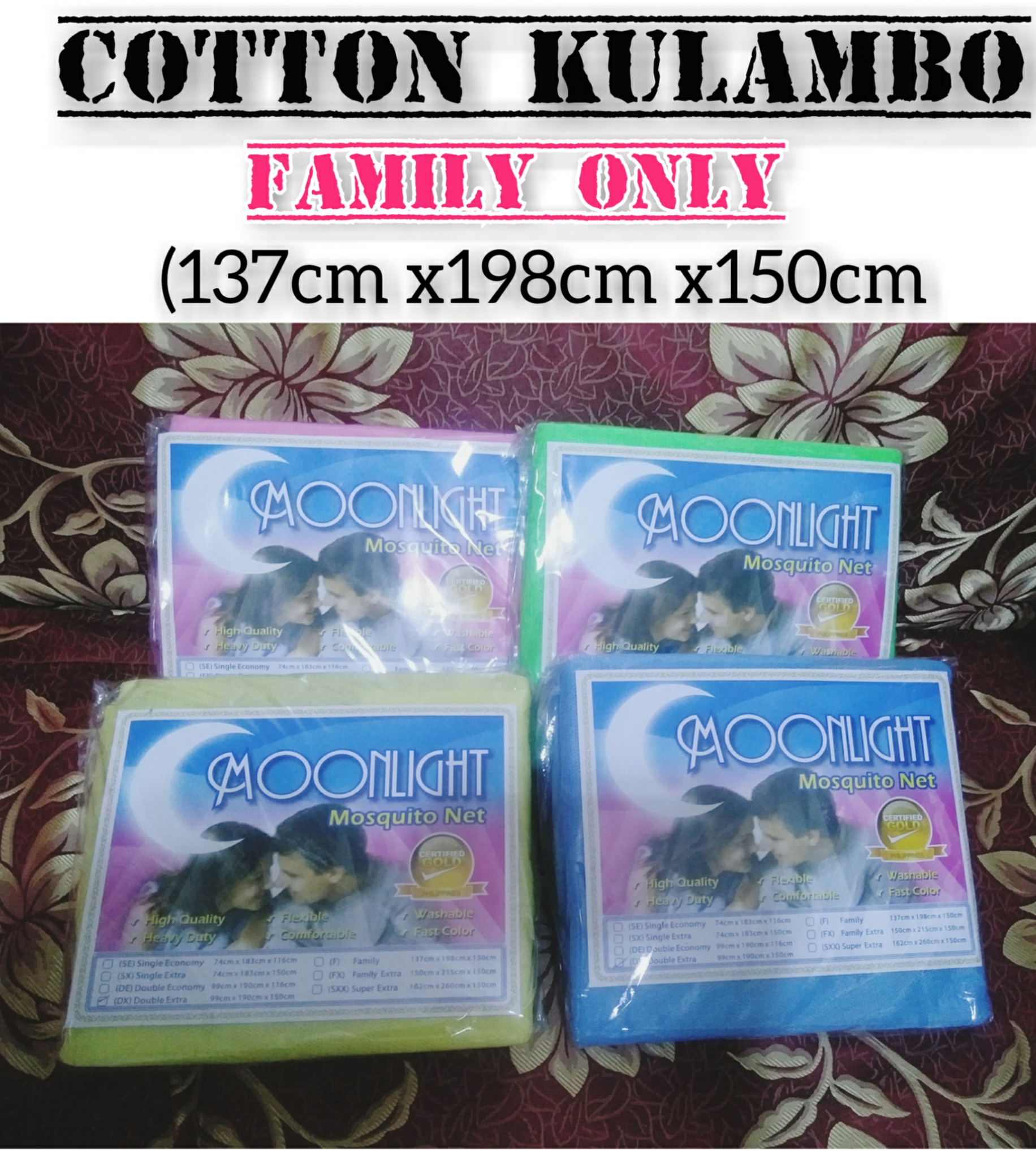 COTTON KULAMBO (FAMILY ONLY) | Lazada PH