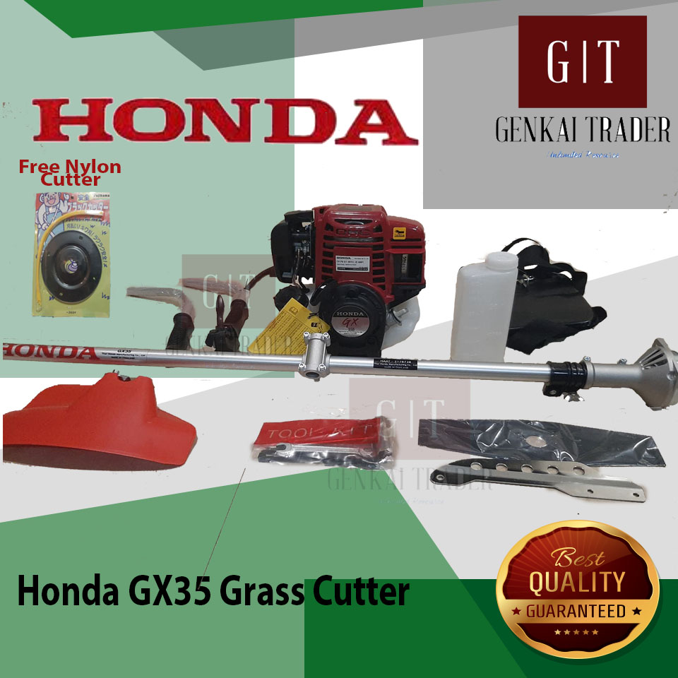 HONDA Original Grass Trimmer Grass Cutter 4 STROKE GX35 GX50 FREE NYLON BLADE | Lazada PH