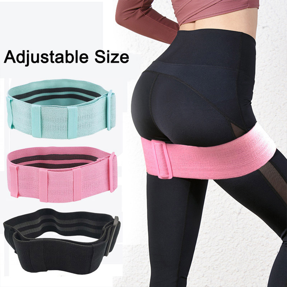 High quality Resistance Bands Fabric Elastic Bands Figure Waist Leg ...