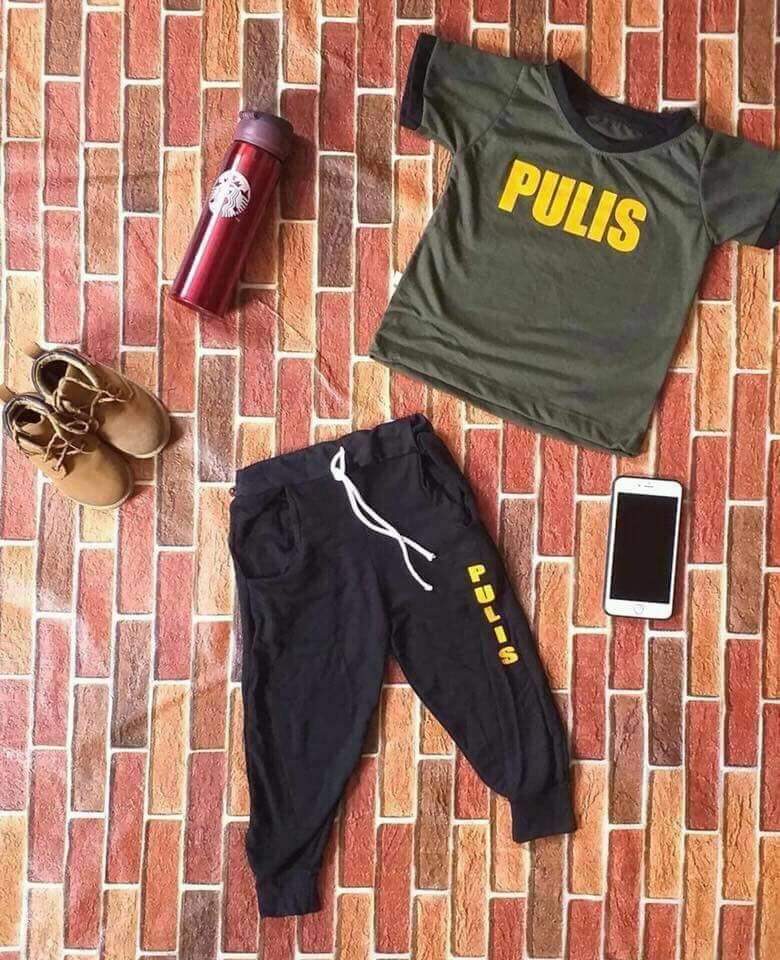 PULIS Kids Terno and (CAP separate) | Lazada PH