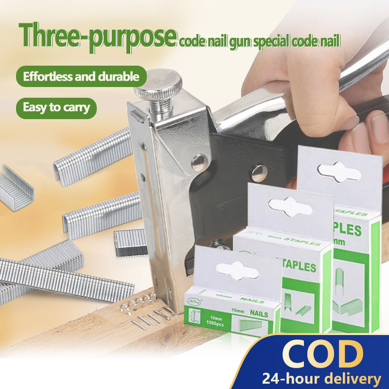 1000 pcs U/ Door /T Shaped Staple Nails For Staple Gun Staple Original ...