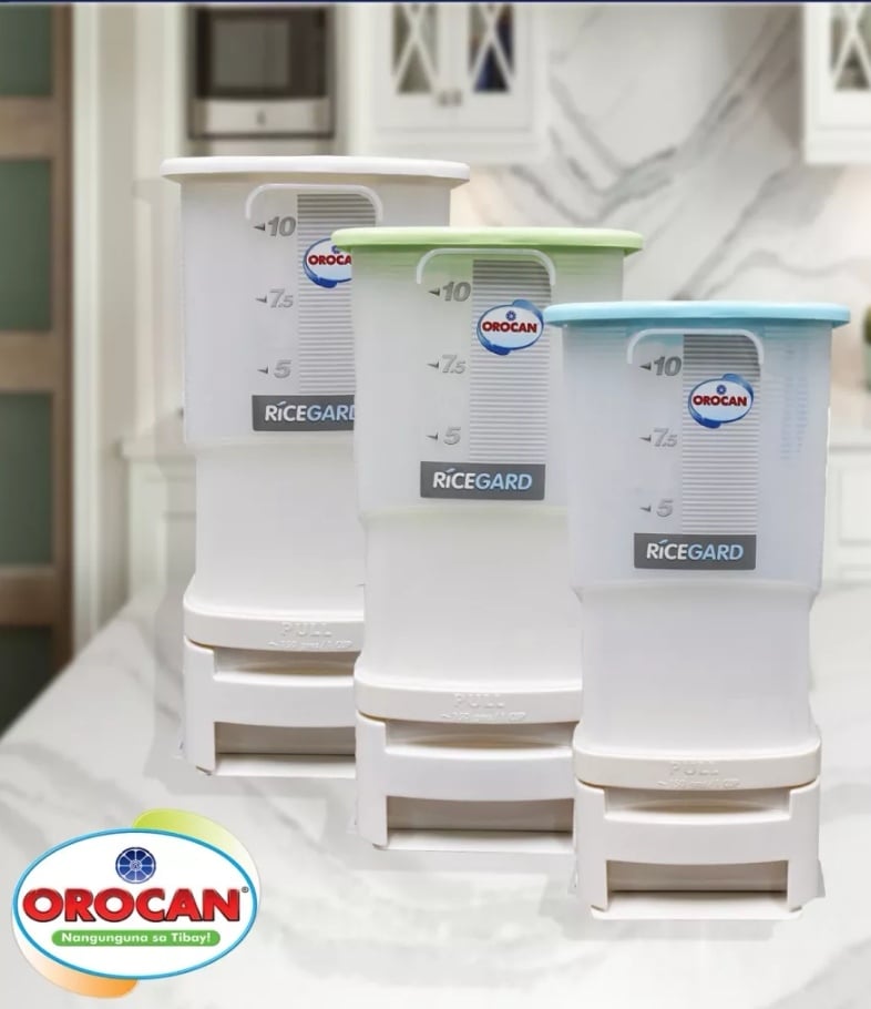 Orocan Rice Gard Durable Original 10Kg Rice Dispenser Orocan Plastic na ...