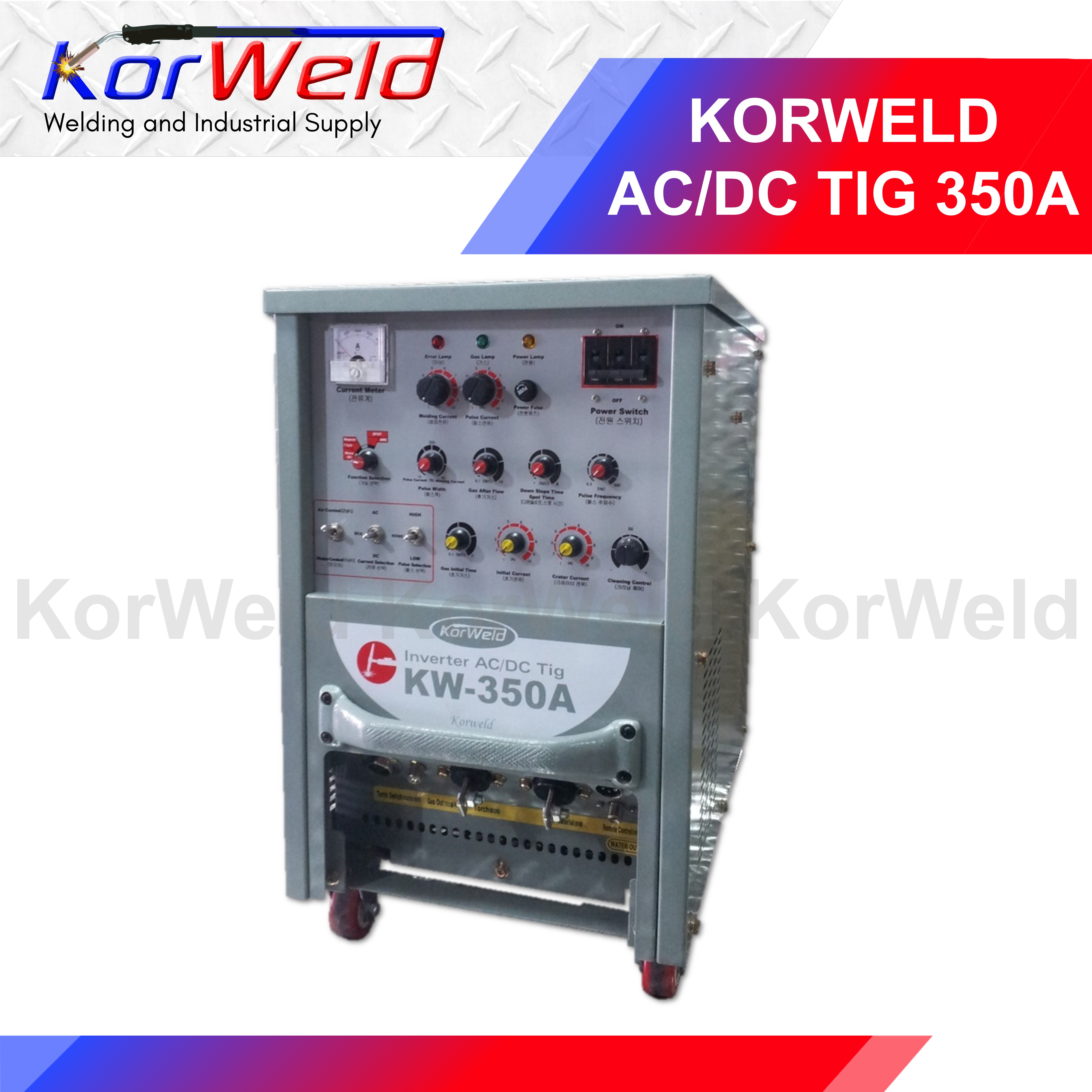 KORWELD AC/DC TIG 350A (220V/440V 1&3 Phase) Inverter Type | Lazada PH